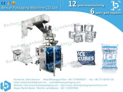 China how to pack ice cube in bag BSTV-450BZ for sale