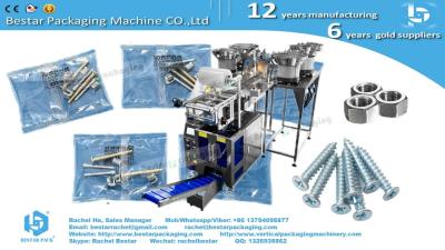 China How to pack furniture hardware fitting Bestar customized automaitc counting packaging machine for sale