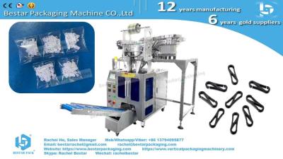 China Automatic packing machine with three counting vibrators for plastic hook packaging for sale