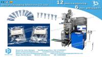 China Automatic packing machine with three counting vibrators for plastic hook packaging for sale