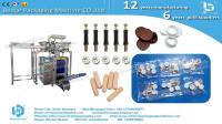 China Automatic packing machine with three counting vibrators for plastic hook packaging for sale