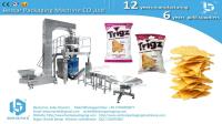 China Corn chips snack automatic weighing packing machine with vertical metal detector BSTV-450AZ for sale