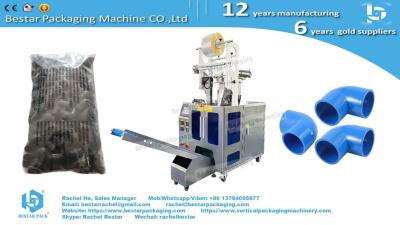 China Plastic elbow pipe pouch packing machine with automatic counting for sale