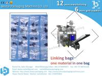 China 6-Bowl Auto Packing Machine for Mixed Hardware in Custom Chain Bags for sale