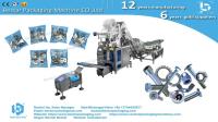 China Hardware mixing packaging machine with 6 counting bowls with special coating for sale