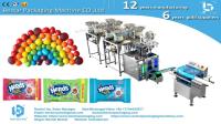 China Rainbow candy automatic counting packaging machine with 8 vibrators and printer for sale