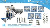 China Furniture hardware packing machine with 11pcs counting vibration & TTO printer for sale