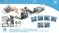 China Furniture fittings hardware counting mixing packing machine with 12 vibrations and noise enclosure for sale