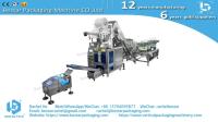 China Furniture fittings hardware counting mixing packing machine with 12 vibrations and noise enclosure for sale