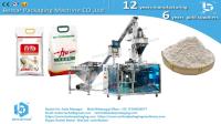 China How to automatically package 5 kg of flour in a pre-made bag with a handle. for sale