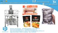 China Granules zipper pouch automatic weighing filling doypack machine for sale