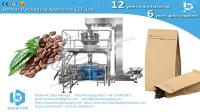 China Tea leaf zipper bag automatic weighing packaging machine for sale