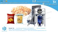 China BSTV-350AZ Vertical Weighing Packing Machine for Banana Chips in Aluminum Foil for sale