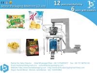 China 500g, 1kg, 2kg biscuit color film pouch packing VFFS machine for sale