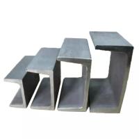China 201SS 321SS Stainless Steel U Channels Customized Hot Dip Galvanized Channel for sale