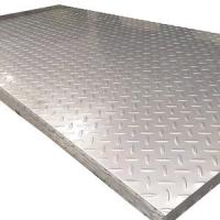 China Ferrite 201 Stainless Steel Checker Plate 316 Sheet Embossed 100mm for sale