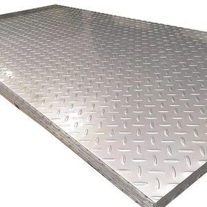China Ferrite 201 Stainless Steel Checker Plate 316 Sheet Embossed 100mm for sale