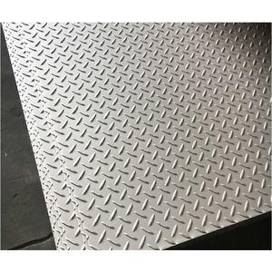 China Embossed Checkered Stainless Steel Sheet Plate 304 316 Hot Rolled 2000 Mm for sale