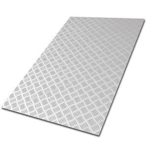 China Embossed Checkered Stainless Steel Plate ASTM 304 Pattern 3000mm for sale