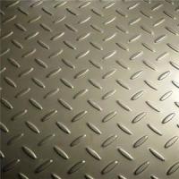 China Tear Chequered Sheet 304 Stainless Steel Floor Plate Diamond Pattern 3000mm for sale