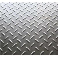 China Hot Rolled Checkered Stainless Steel Plate 304 304L 3000mm Anti Slip Embossed Diamond for sale