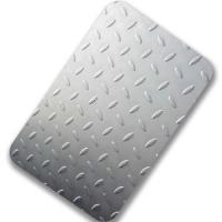 China 430  904L 2b Embossed Checker Steel Plate Mirror Surface JIS S410 420 430 0.3mm for sale