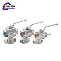 China KHB3K High Pressure Hydraulic BALL Valve NPT/SAE/BSP/BSPT Carbon Steel for sale