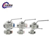 China KHB3K High Pressure Hydraulic BALL Valve NPT/SAE/BSP/BSPT Carbon Steel for sale