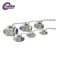 China KHB3K High Pressure Hydraulic BALL Valve NPT/SAE/BSP/BSPT Carbon Steel for sale