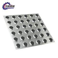 China Stainless Steel Plate Tactile Strip for Modern Design Tactile Indicators Stud Buttons for sale