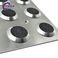 China Stainless Steel Plate Tactile Strip for Modern Design Tactile Indicators Stud Buttons for sale