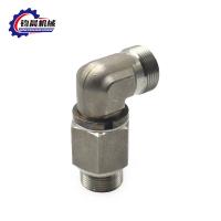 China OEM Hydraulic Carbon Steel 90 Degree Elbow Pipe Joint Customized for Pressure Thread for sale