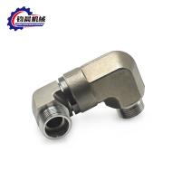 China Hydraulic Carbon Steel 90 Degree Elbow with Flange Connection and Thread Pipe Joint for sale