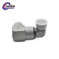 China Hydraulic Carbon Steel 90 Degree Elbow with Flange Connection and Thread Pipe Joint for sale
