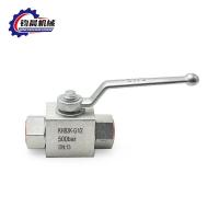 China KHB3K-G1/2 BALL Structure Valve For Pressure Hydraulic Gas Applications for sale