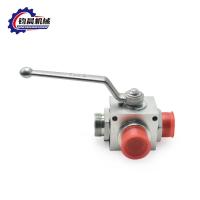 China Gas/Water/Oil Media High Pressure Hydraulic Ball Valve KHB3K-28LR with Internal Thread for sale