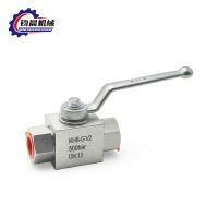 China Zweiwege-Dreiwege-Hochdruck-Kugelhahn der Serie KHB-G1/2 for Normal Temperature Media for sale