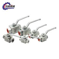 China Zweiwege-Dreiwege-Hochdruck-Kugelhahn der Serie KHB-G1/2 for Normal Temperature Media for sale