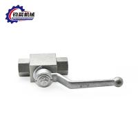 China Customized Zweiwege-Kugel Hahn KHB-G1/4 Serie Hydraulischer Hochdruck Port Size for sale