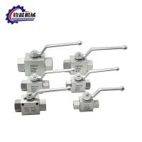 China Customized Zweiwege-Kugel Hahn KHB-G1/4 Serie Hydraulischer Hochdruck Port Size for sale