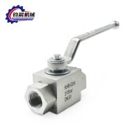 China Medium Temperature Werkseitige Direkt Versorgung KHB Series High Pressure Ball Valve for sale
