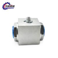 China Stainless Steel KHB-G2'' 315bar High Pressure Ball Valve Hydraulic Gas/Water/Oil for sale