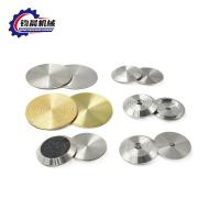 China Custom 316 Stainless Steel Blind Tile Tactile Pads For Ground Surface for sale