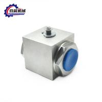 China Stainless Steel KHB-G2'' 315bar High Pressure Ball Valve Hydraulic Gas/Water/Oil for sale