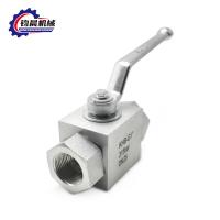 China KHB-G1'' 315bar DN 25 High Pressure Ball Valve for Gas/Water/Oil High Temperature for sale