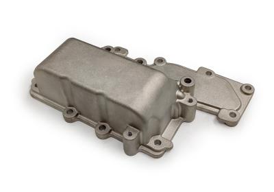 China 4134W025 Aluminum Oil Cooler Cover Assembly for Caterpillar C4.4 Engine - Water-Cooled Radiator Component for sale