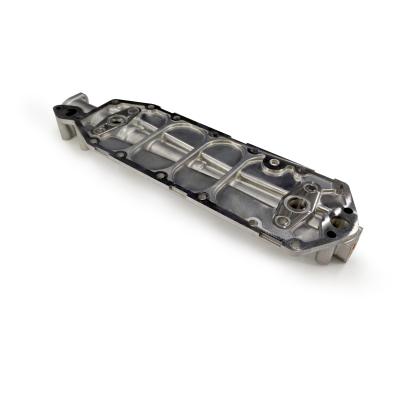 China Komatsu 6D125 Oil Cooler Cover 6150-61-2123 - Aluminum Water-Cooled Radiator Component for sale