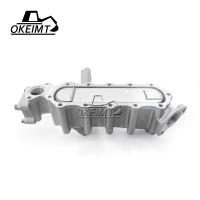 China OKEMIT Oil Cooler Cover for Hino H07T H06T Excavator Engine Parts Standard Size for sale