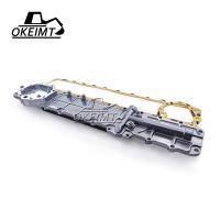 China Aluminum Engine Oil Cooler Cover 125-2971 1252971 For E320B E320C 3066 for sale