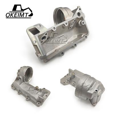 China Mercedes Benz CAB V6 V8 Oil Cooler Housing 4031802438 Truck Engine Spare Part for sale